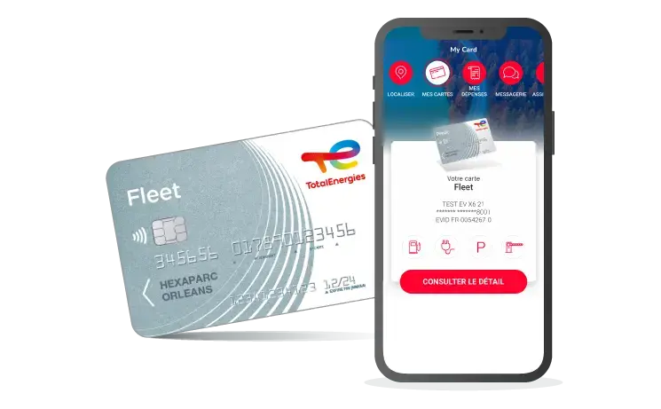 Carte carburant & recharge électrique Fleet – Mobility Business