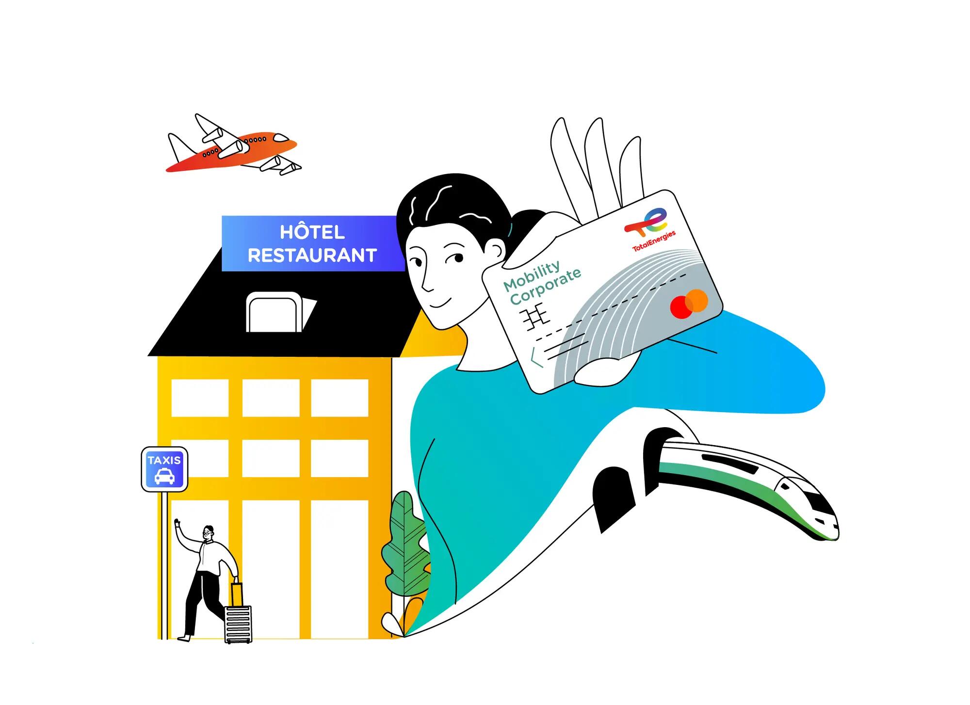 La carte corporate de paiement pour vos frais professionnels | Mobility ...