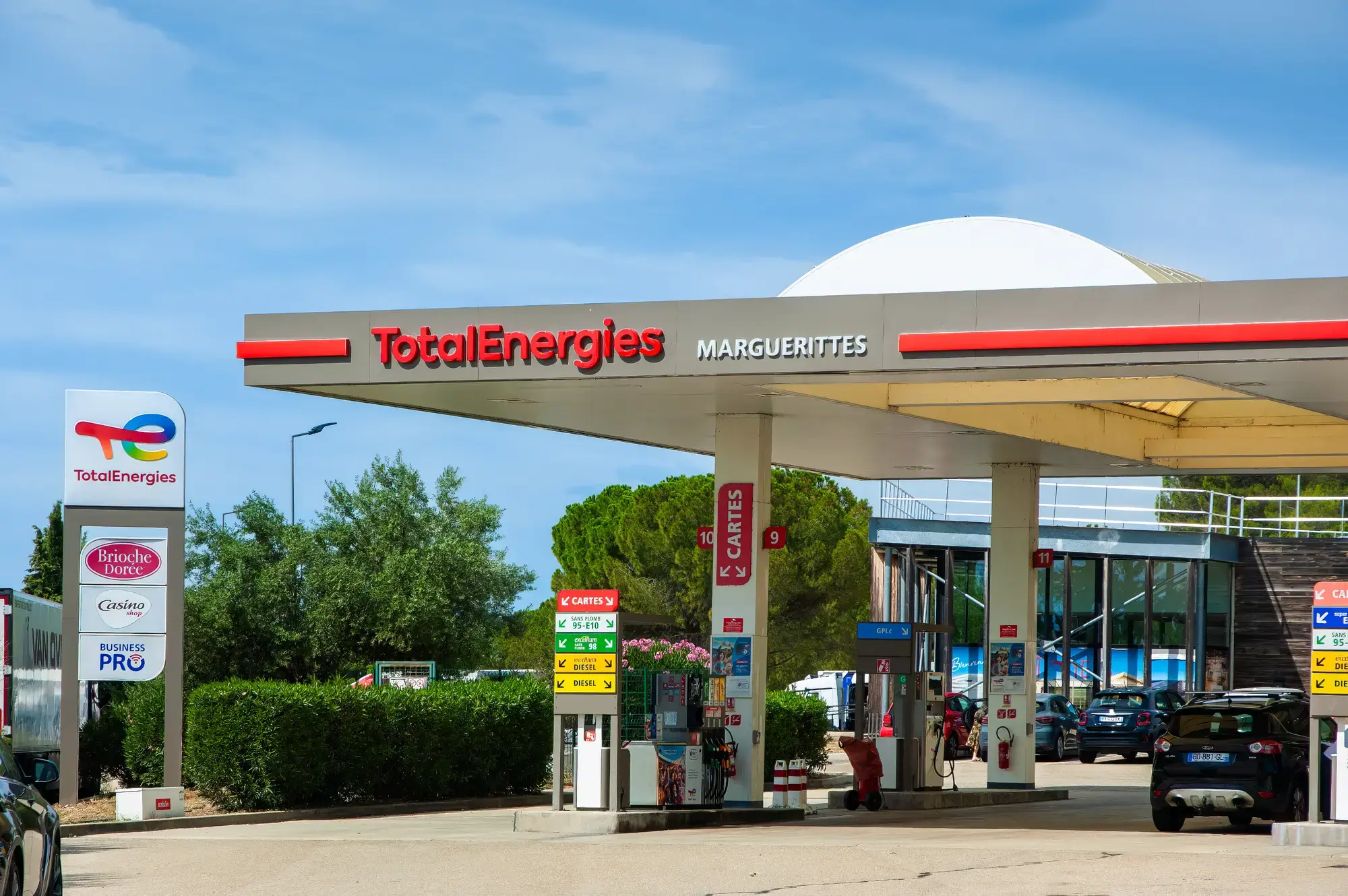 Trouver une station Diesel Excellium TotalEnergies à proximité