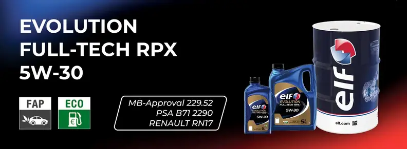 ELF EVOLUTION FULL-TECH RPX 5W-30 | Elf Ukraine